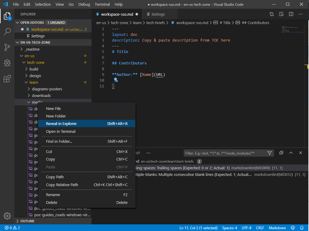 Visual Studio Code Guidelines Citrix Tech Marketing